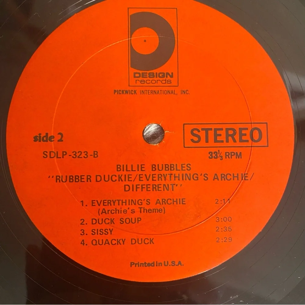Media | Rubber Duckie Vinyl Record | Poshmark